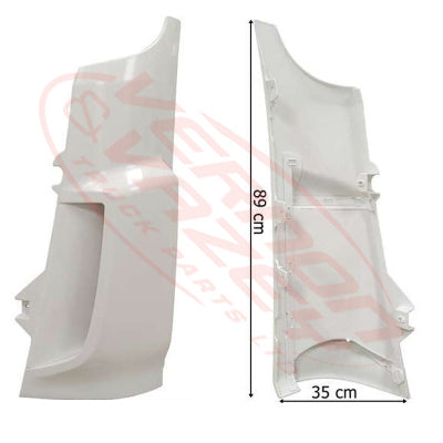 FRONT CORNER PANEL - L/H - DAF LF EURO 6 – Vernon and Vazey Truck Parts ...