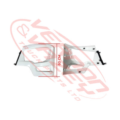 FRONT BUMPER END - L/H - 60CM HIGH - MITSUBISHI SHOGUN 400/460/510 2017 ...