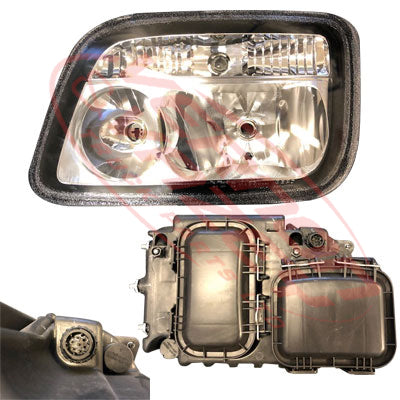 HEADLAMP - L/H - MERCEDES BENZ ACTROS - MP2 – Vernon and Vazey Truck ...