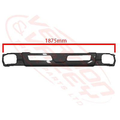 FRONT BUMPER - WIDE - 270MM DEEP - MITSUBISHI CANTER FEB / FEC 2011- NO ...